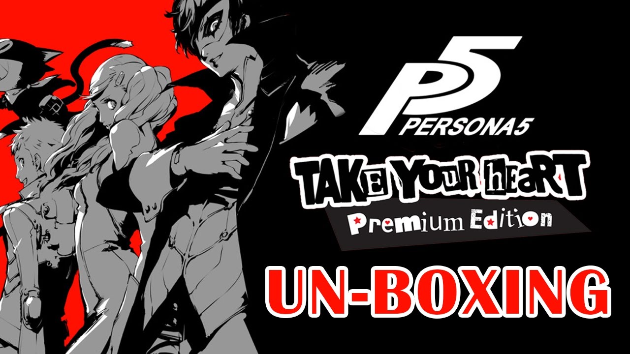 [UN-BOXING] Persona 5 Take Your Heart Premium Edition - YouTube