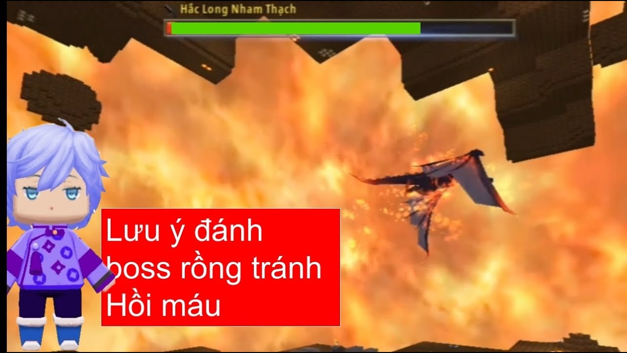 Lưu ý khi đánh boss rồng trong #miniworld - YouTube