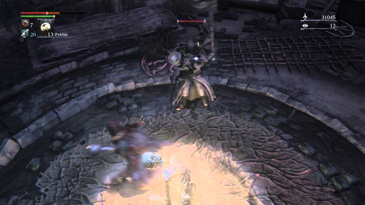 Bloodborne : Easy way to kill the hunter at hypogean goal | LOL - YouTube