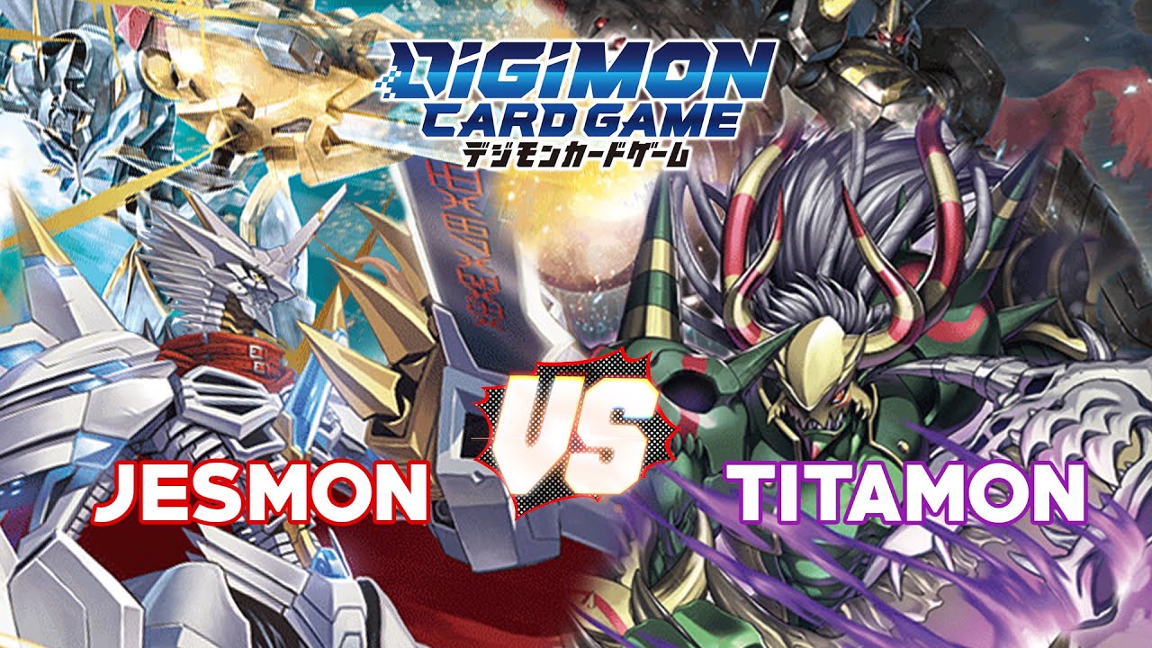 How does Purple do against Jesmon? | Red Jesmon vs Purple Titamon Zwart ...