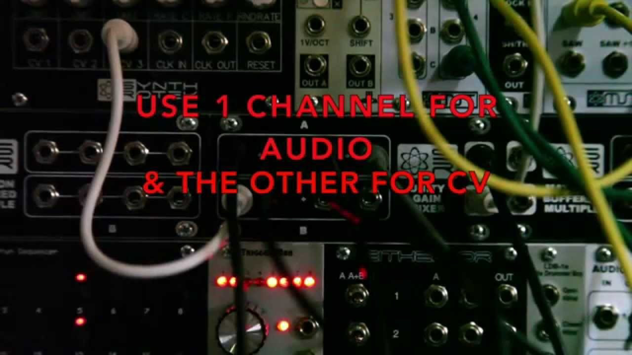 Synthrotek Eurorack 1U Unity Gain Mixer - KIT DIY Modular Synth - YouTube
