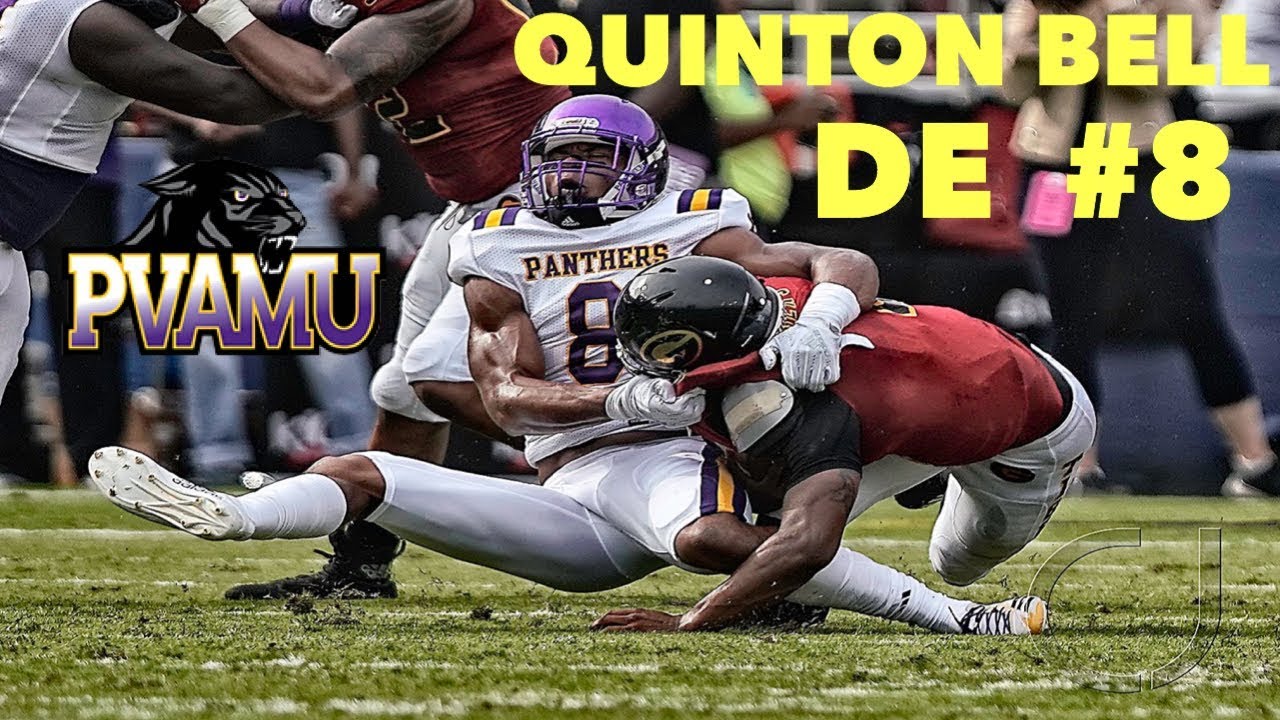 Quinton Bell DE #8 Senior Highlights (2018) - YouTube