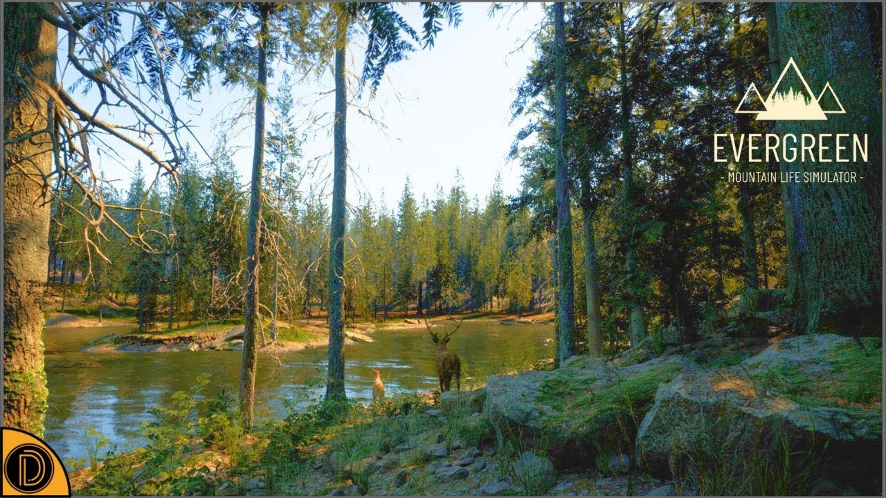 Enjoy the Mountain Life #3 Evergreen Mountain Life Simulator - YouTube