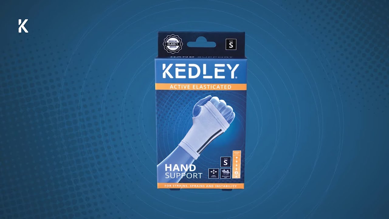KEDLEY Active Elasticated Hand Support - Information & Fitting ...