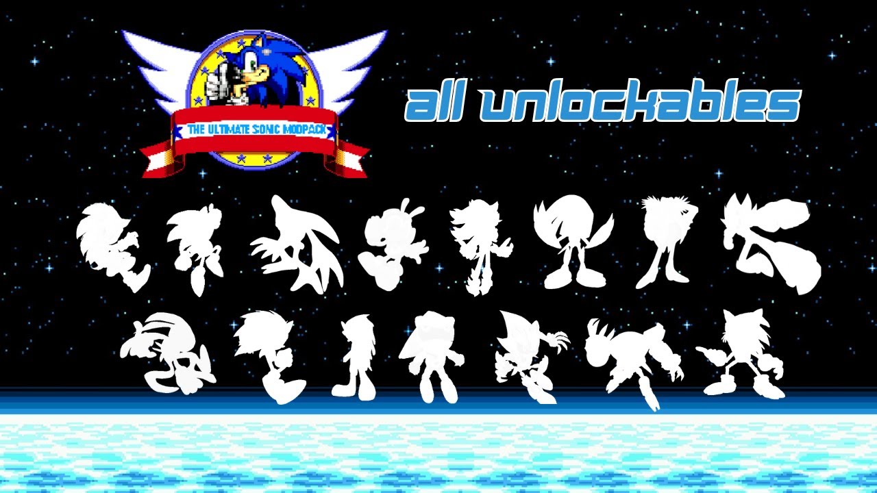 SSBC Ultimate Sonic Modpack - All Unlockables (Guide on how to unlock ...
