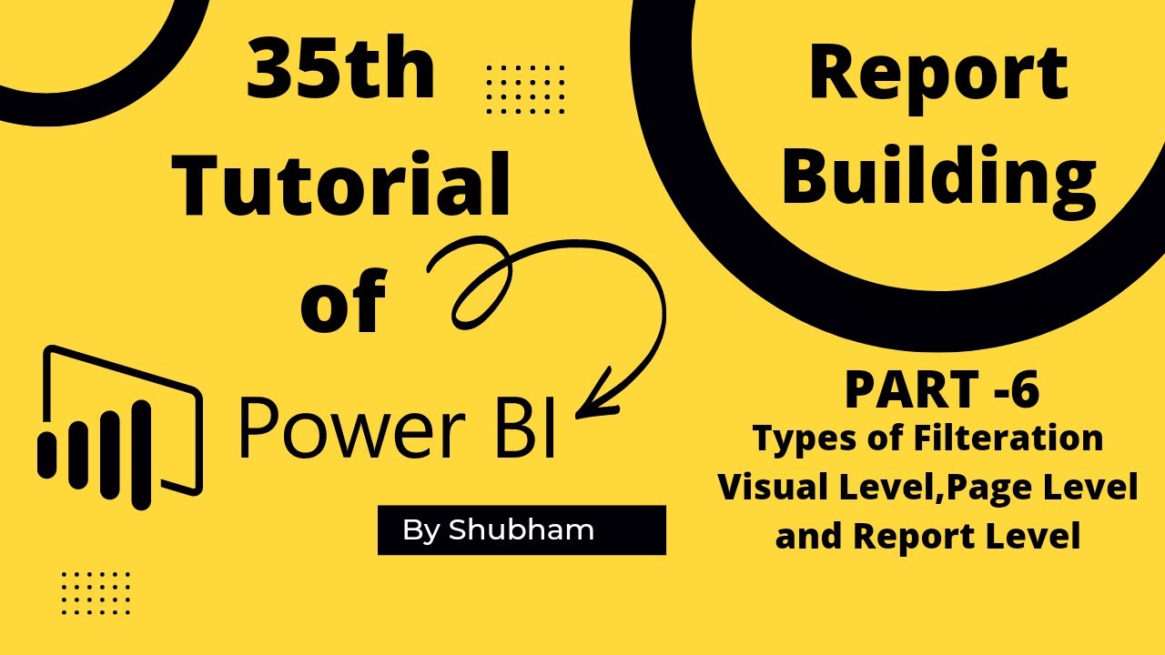 #powerbi #types #of #filters #visual #report #page (Types of Filter in ...