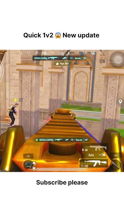 Quick 1v2 New Update #bgmi #1v2clutch #youtubeshorts #bgmishorts #shortvideo #trendingshorts # ...