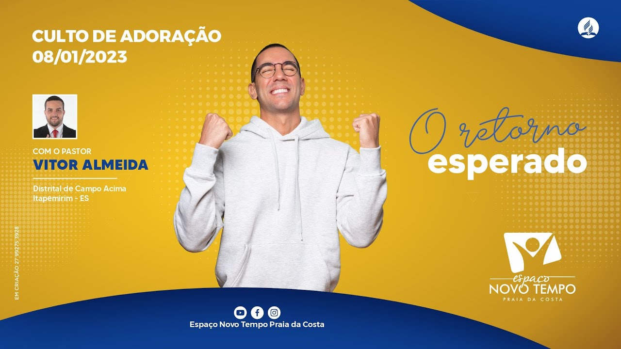 O Retorno Esperado | Pr. Vitor Almeida - 08/01/2023 - YouTube