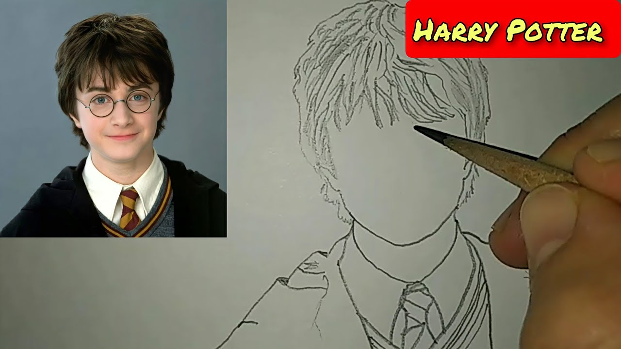 How to DRAW Harry Potter | Drawing Tutorial - YouTube