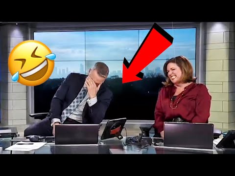 The funniest news bloopers 2026. News Anchors Can't Stop Laughing.