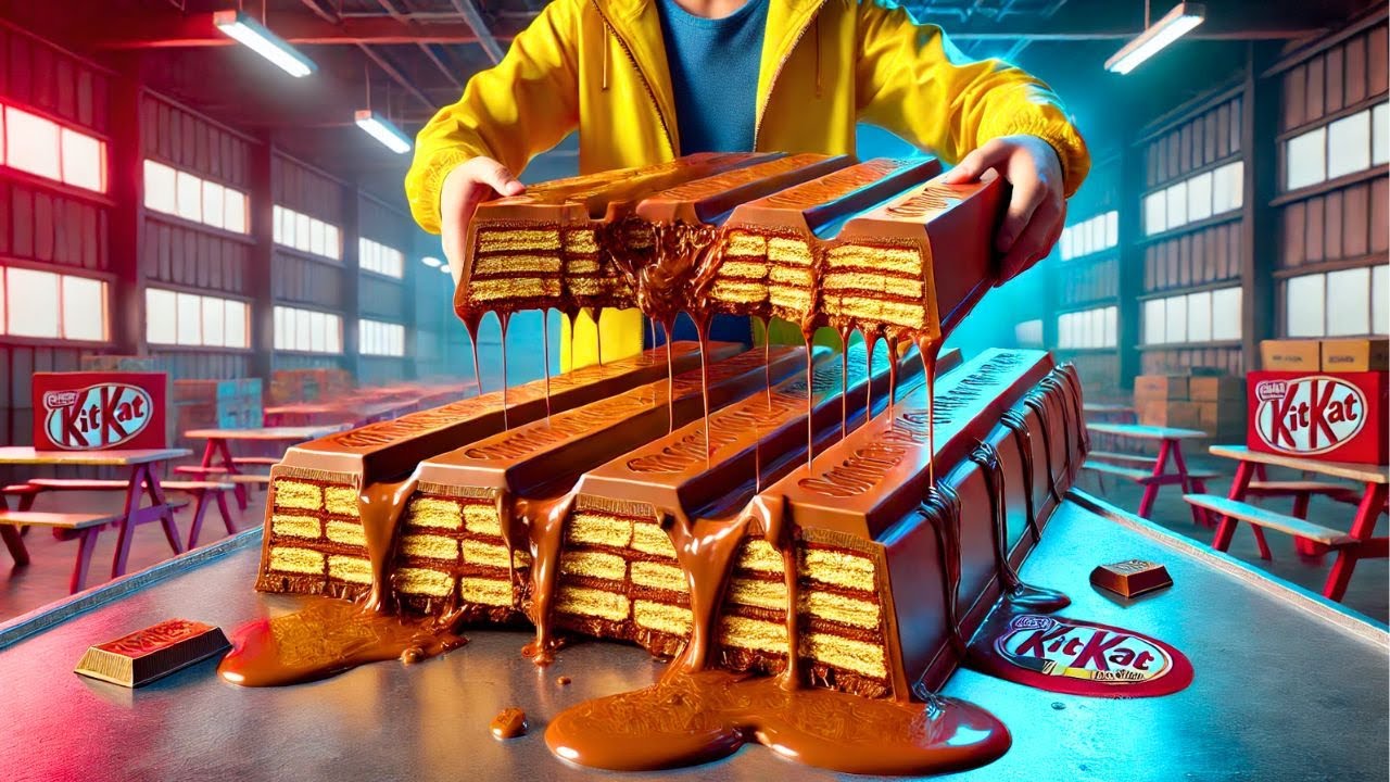 HOW IS KIT KAT MADE? DISCOVER THE SECRET BEHIND EVERY BITE - YouTube