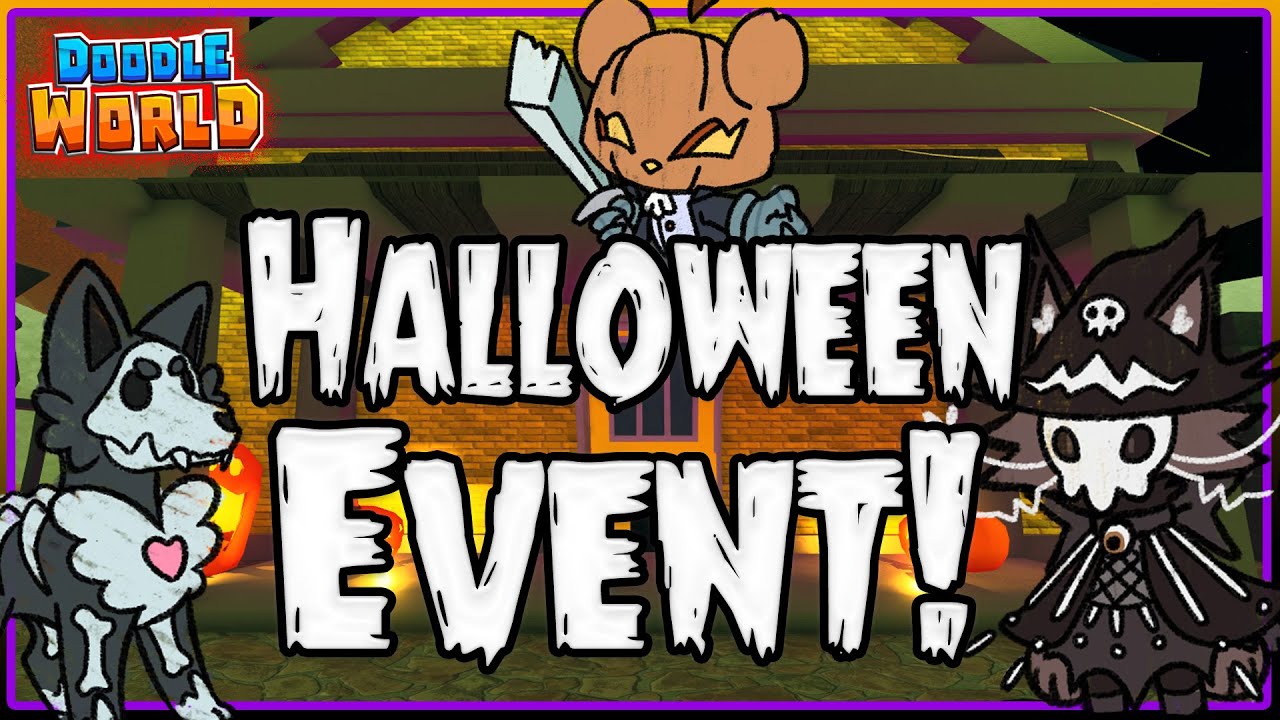 Halloween Event! Doodle World (Roblox) (2022) - YouTube