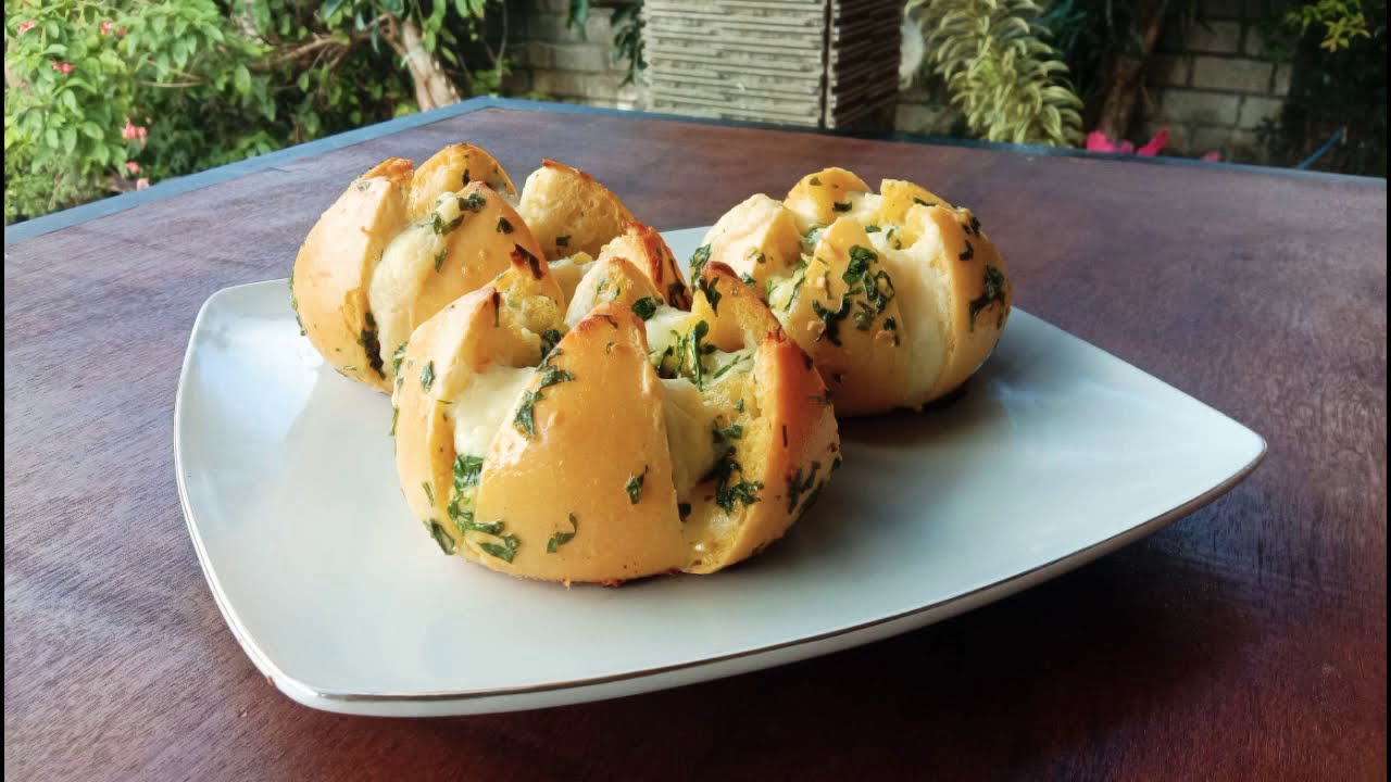 Roti Keju Korea Dengan Parsley Segar - YouTube