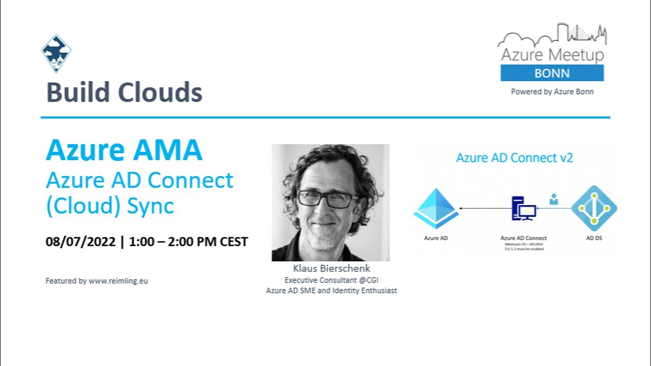 Azure AMA Azure AD Connect (Cloud) Sync - YouTube