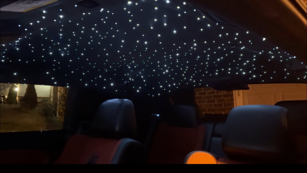 Installed A Starlight Headliner On My Widebody ScatPack 😮‍💨💫 - YouTube