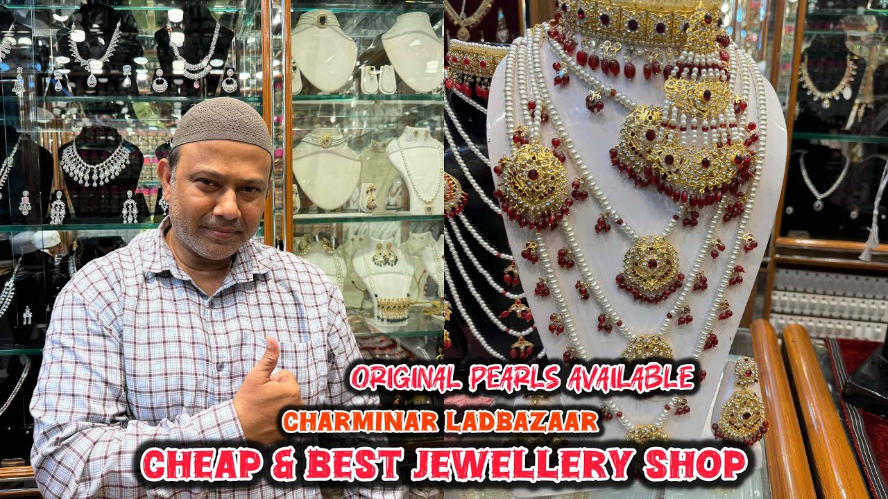 Cheap & Best Jewellery Shop | Original Samandari Moti in Charminar ...