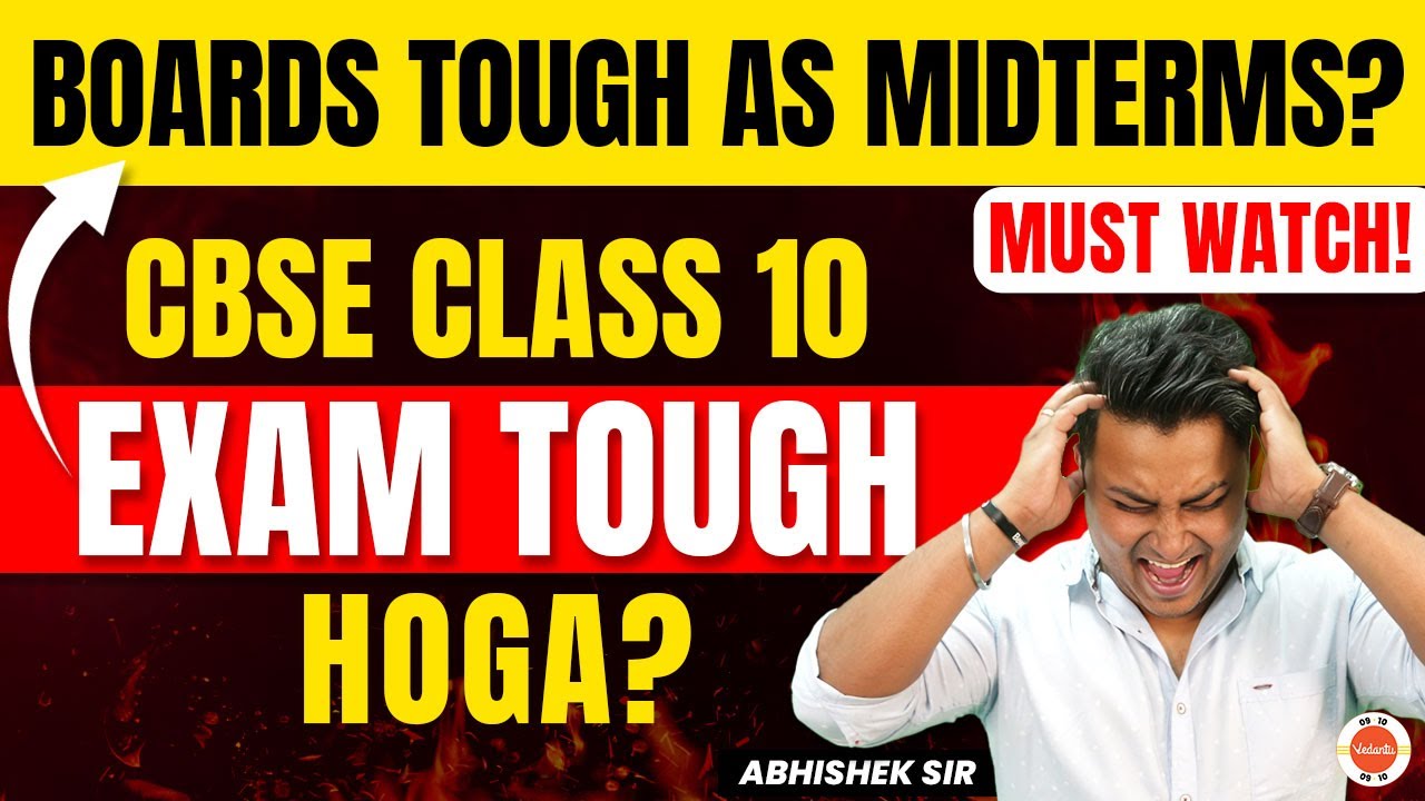 Will CBSE BOARD EXAMs be as TOUGH as Midterm or PreBoards😱|Difficulty ...