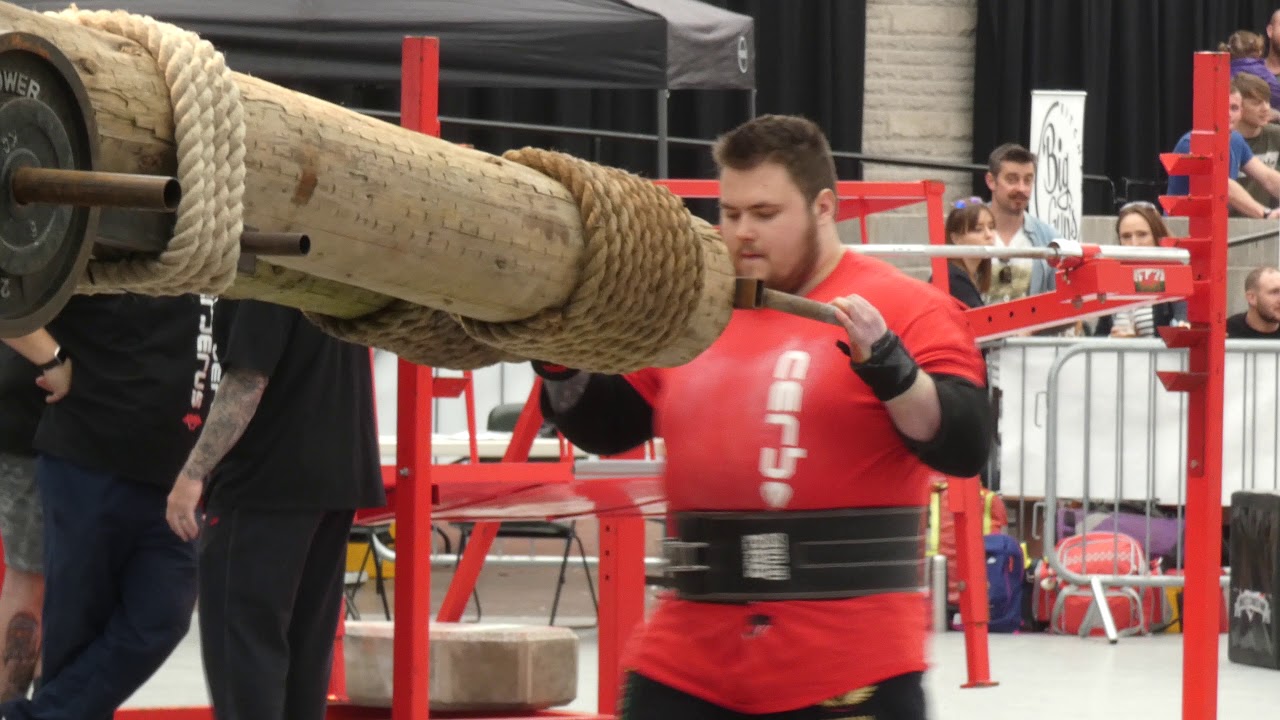 Wales Strongest Man 2019 - Ash Viking Press - YouTube