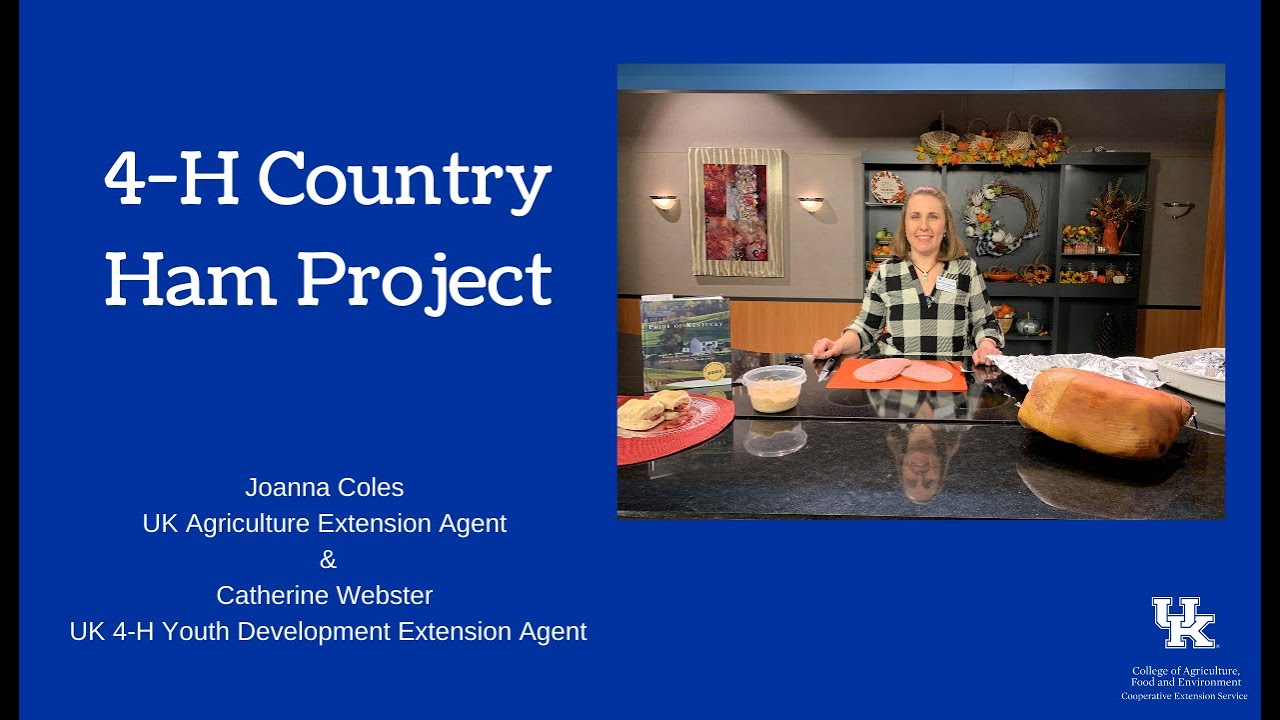 4-H Country Ham Project - YouTube