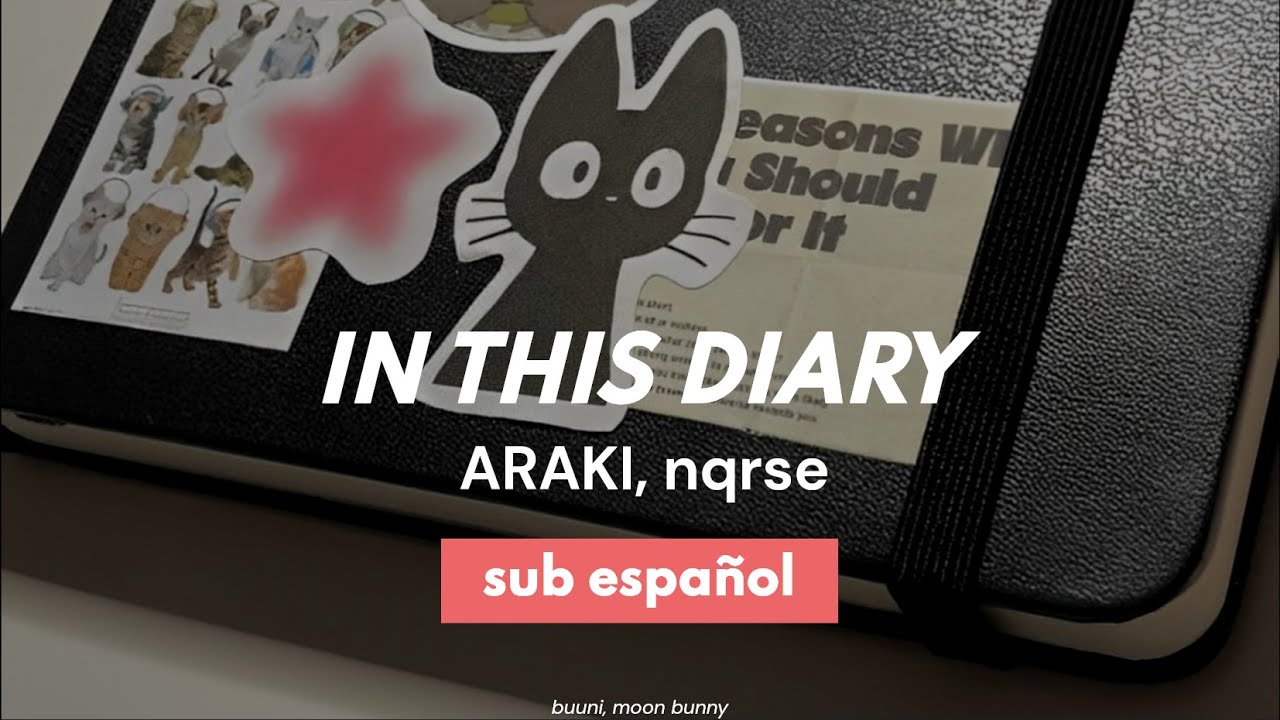 in this diary araki, nqrse ⸝⸝sub esp, lyrics ♡ - YouTube