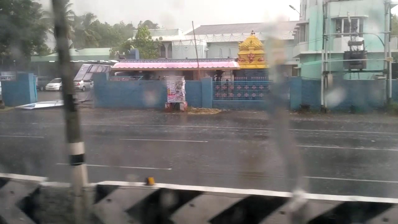 Heavy rain in Coimbatore today - News today - YouTube