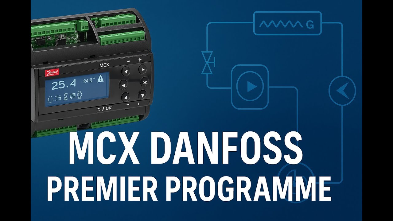 1er pas avec un MCX Danfoss partie 1 - YouTube