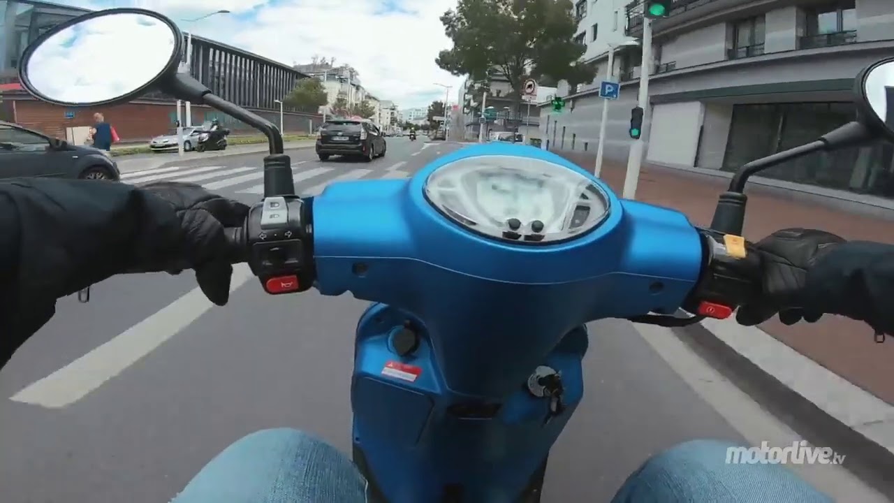 SYM FIDDLE 4 2020 125 test drive - YouTube