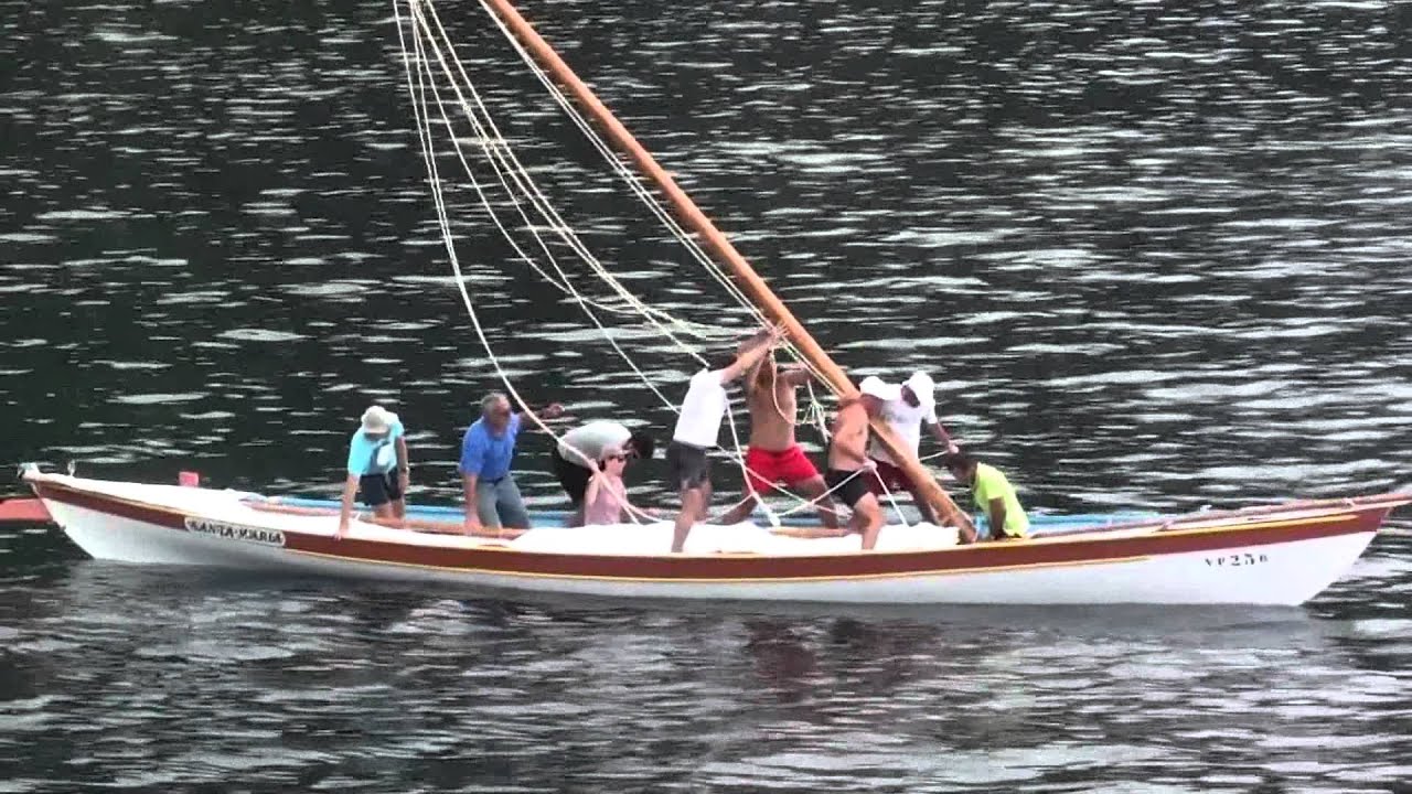 Bote baleeiro "Santa Maria" - YouTube
