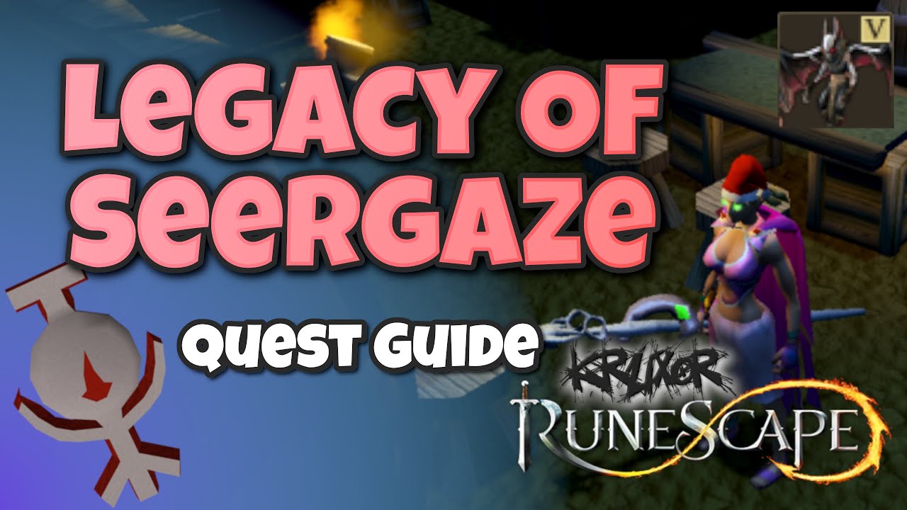 Legacy of Seergaze - Quest Guide | Runescape 3 - YouTube