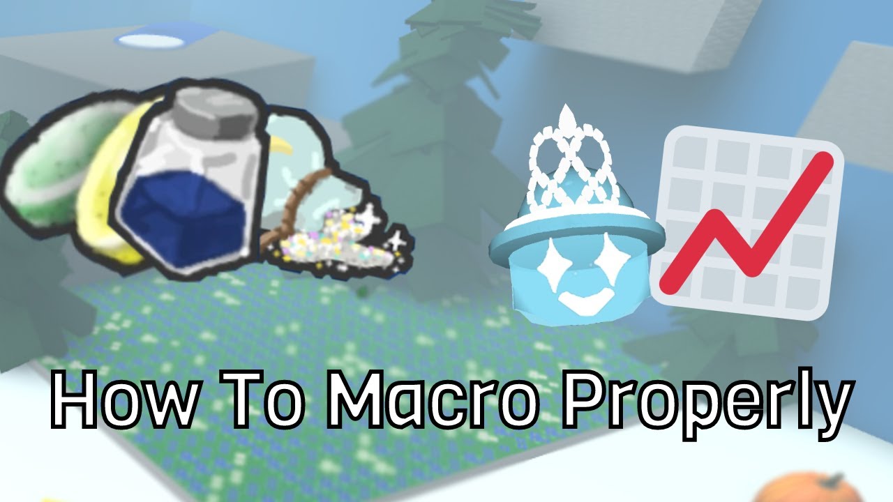How To Macro PROPERLY And Make LOTS OF HONEY In Bee Swarm Simulator ...