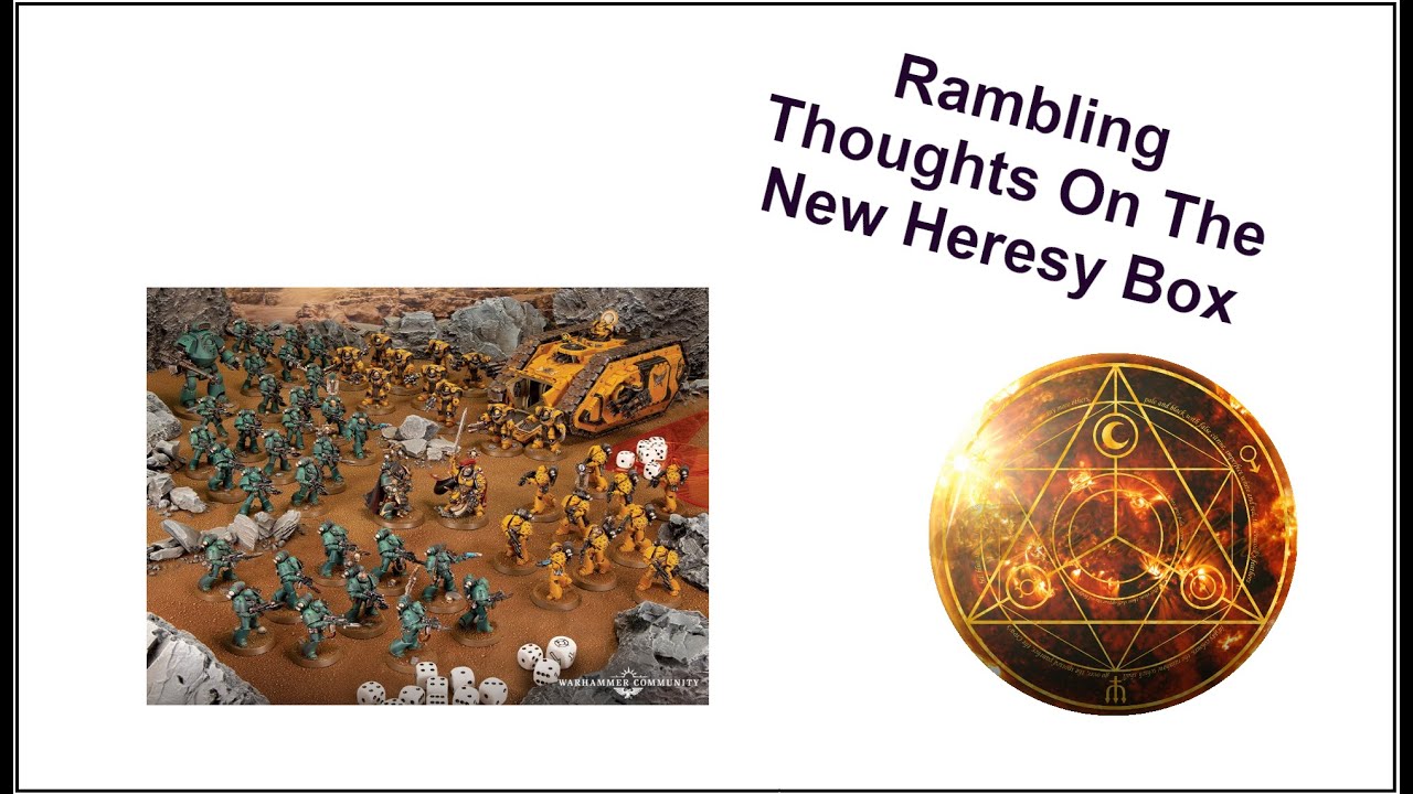 Rambling Thoughts On The New Heresy Starter Box - YouTube