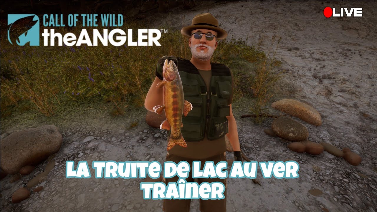 THE ANGLER COW session Truite de Lac Ver Traîner - YouTube