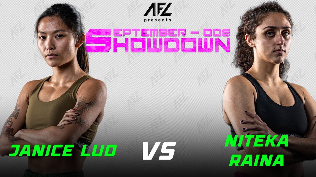 Janice Luo Vs Niteka Raina Full Fight | AFL Promotions | Muay Thai ...