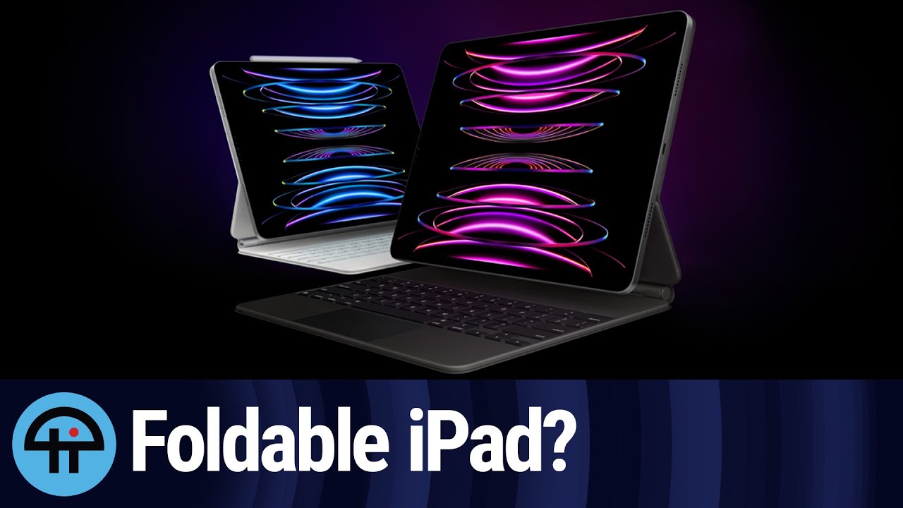 Foldable Screen & Kickstand for Future iPad? - YouTube