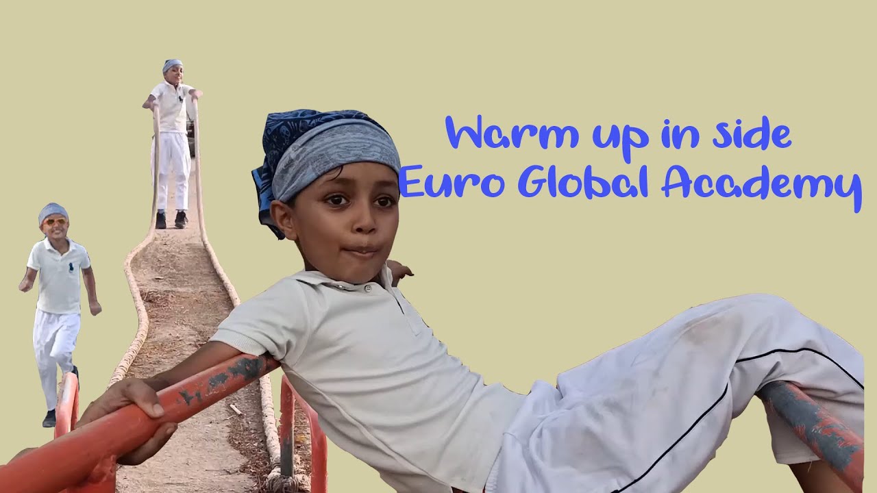 Warm up in side Euro Global Academy - YouTube