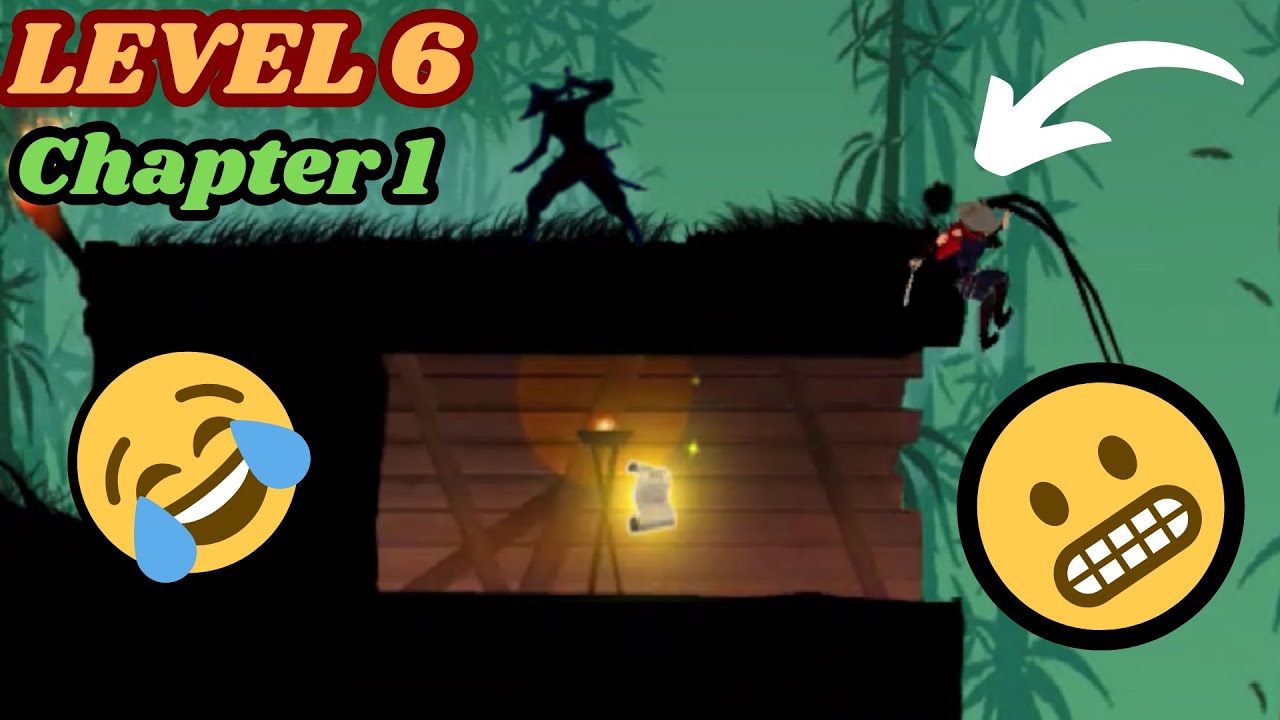 Level 6 Chapter 1 - Shadow Ninja As Ninja Arashi Mod / GamePlay - YouTube