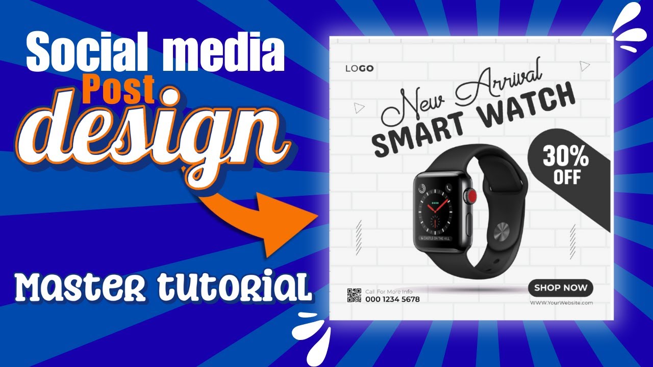 How to make social media post for watch brands #brandidentitydesign ...