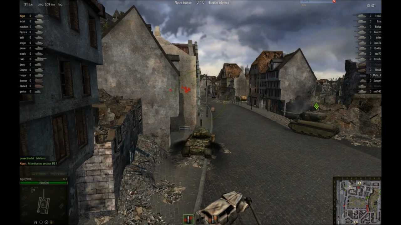 World Of Tanks IS4 Himmelsdorf - YouTube