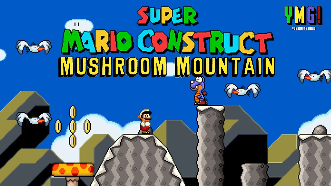 Mushroom Mountain Gameplay - Super Mario Construct - YouTube
