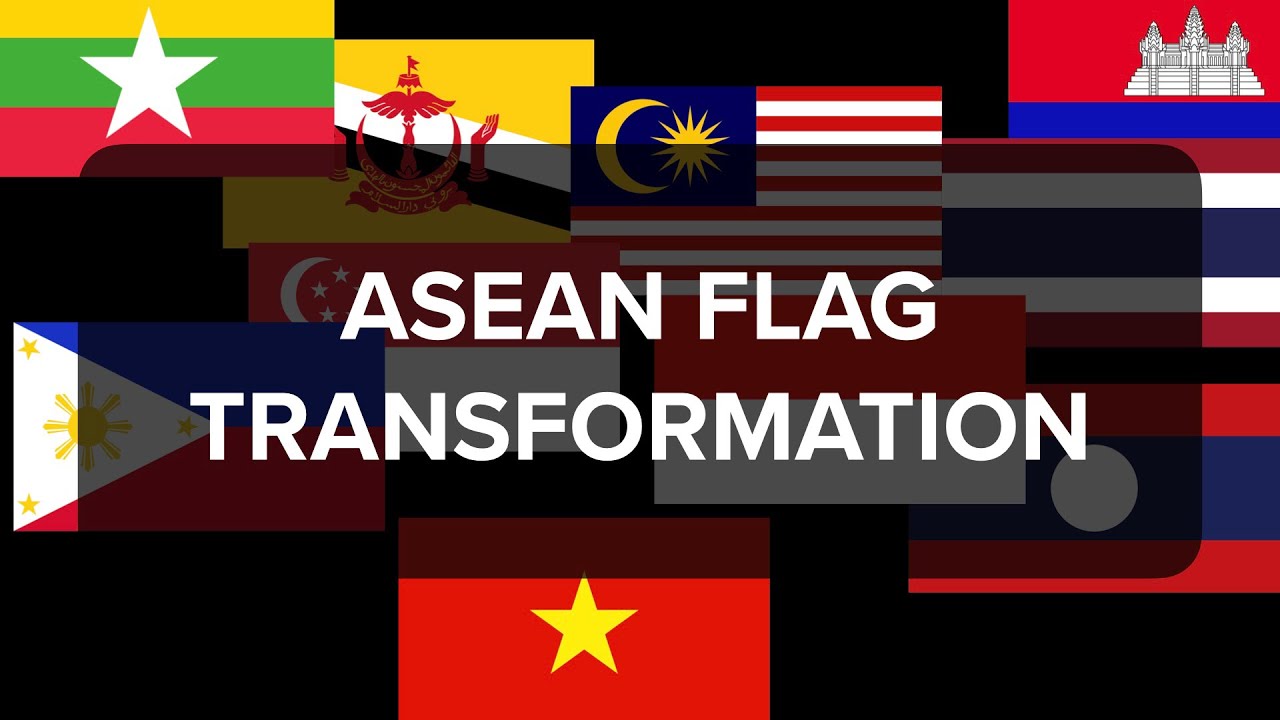 ASEAN Flag Transformation Animation - YouTube