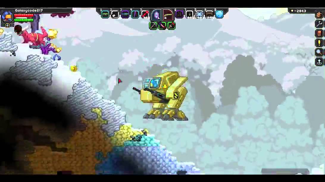 StarBound How to get a human mech no mods! 9 (outdated as for now ...