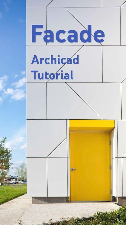 Facade #archicad - YouTube