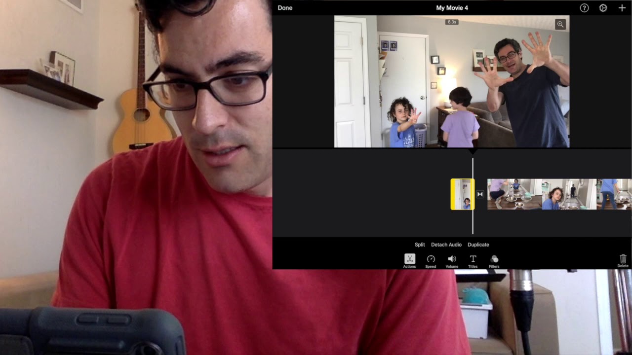iMovie and GarageBand Instructions 1: Creating an iMovie - YouTube