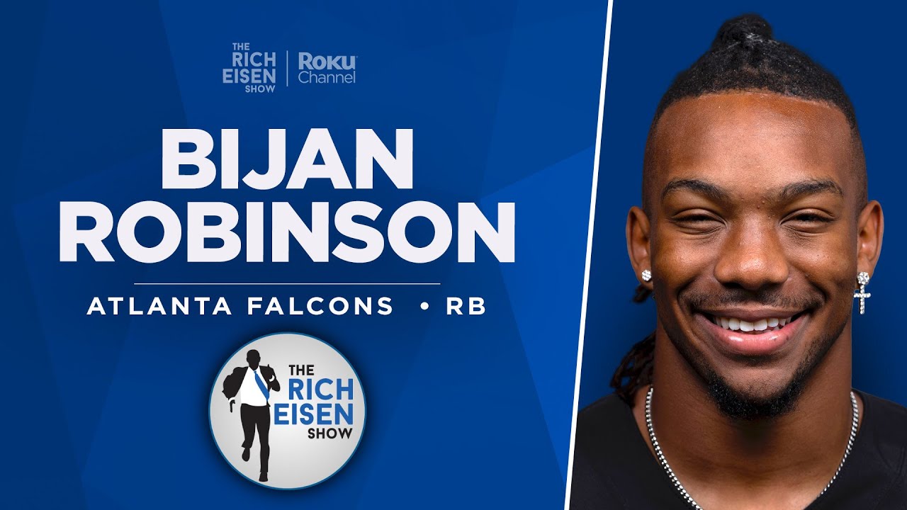Falcons RB Bijan Robinson Talks Kirk Cousins, Saquon & More with Rich ...