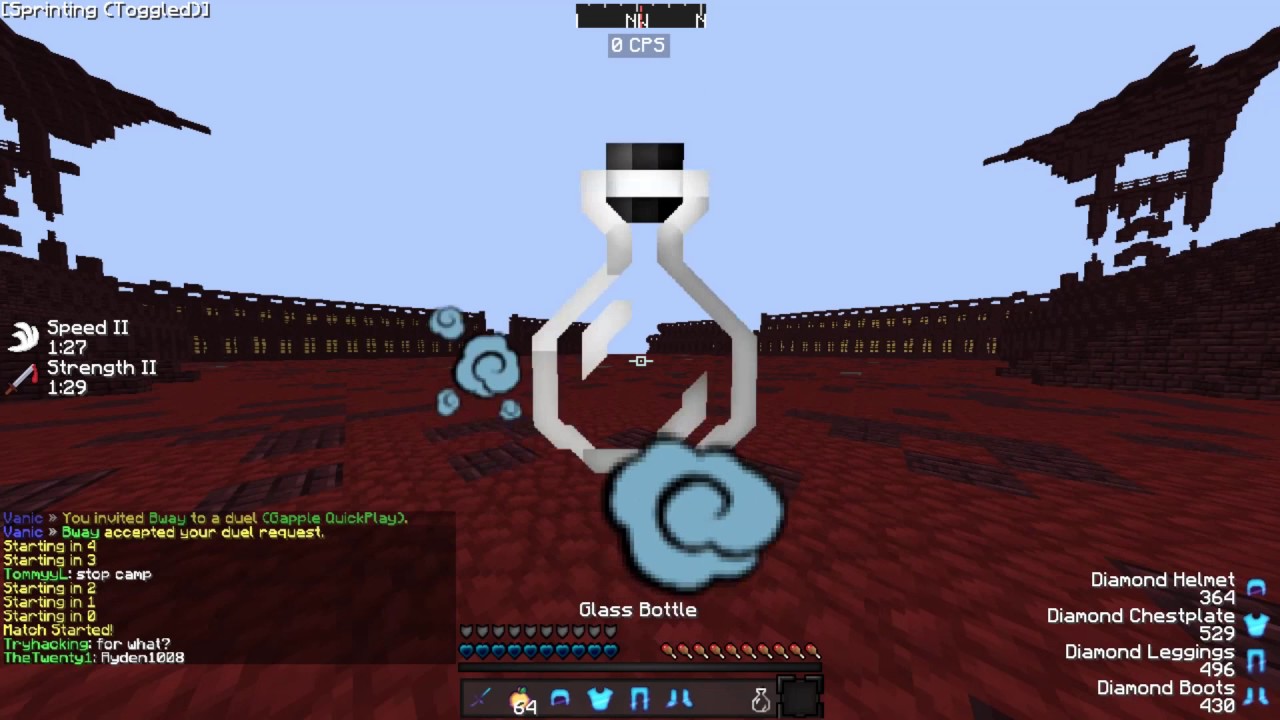 Minecraft Kit Pvp, Pot Pvp, FUNNY MOMENTS | Ft. Bway - YouTube