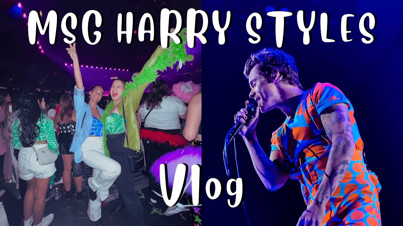 PIT FOR HARRY STYLES AT MSG | NYC Vlog - YouTube