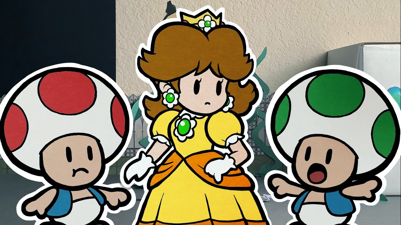 Flopside Follies | Paper Mario Stop-Motion - YouTube