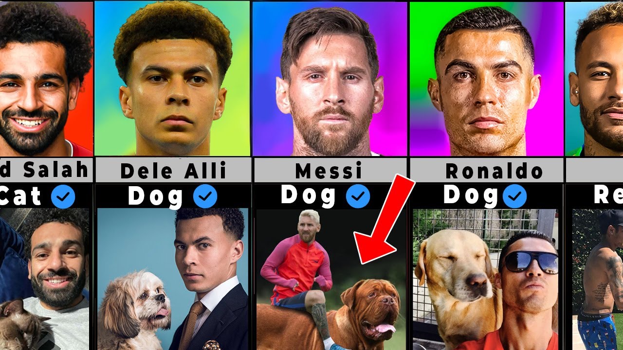 Famous Footballers and Their Favorite Pets - YouTube