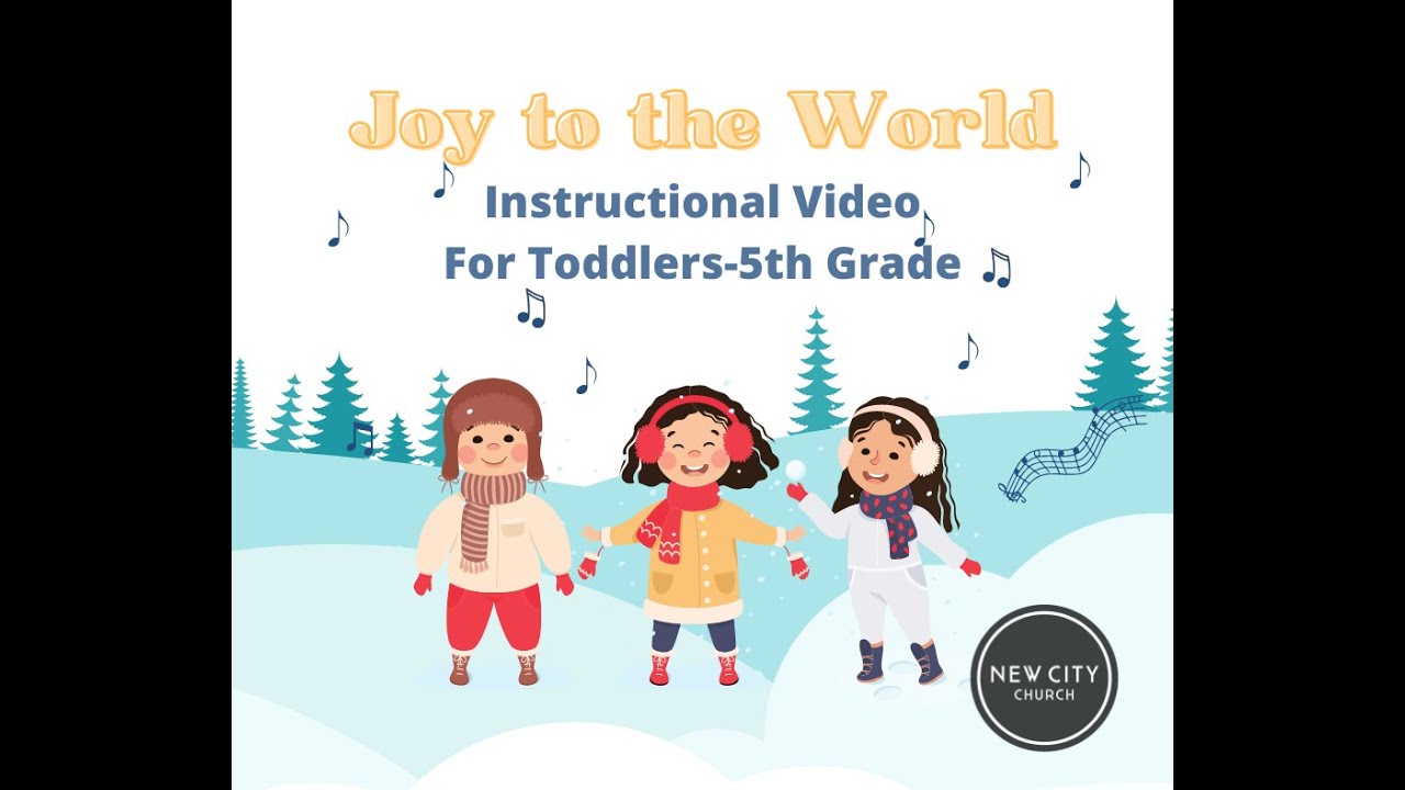 New City Kids: Joy to the World Introduction (ALL KIDS) - YouTube