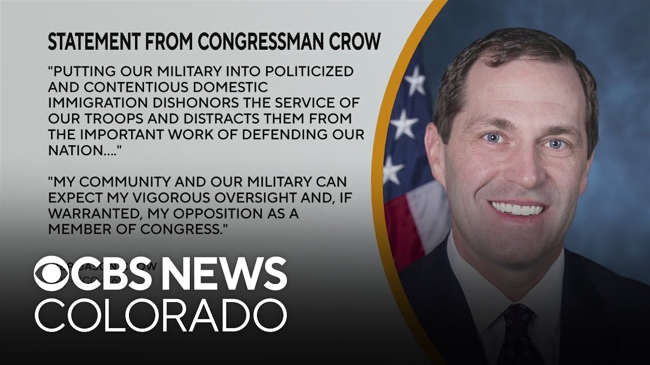 Colorado Congressman Jason Crow to visit Buckley Space Force Base - YouTube